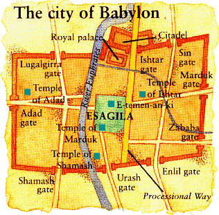 Mapa Da Antiga Babilonia